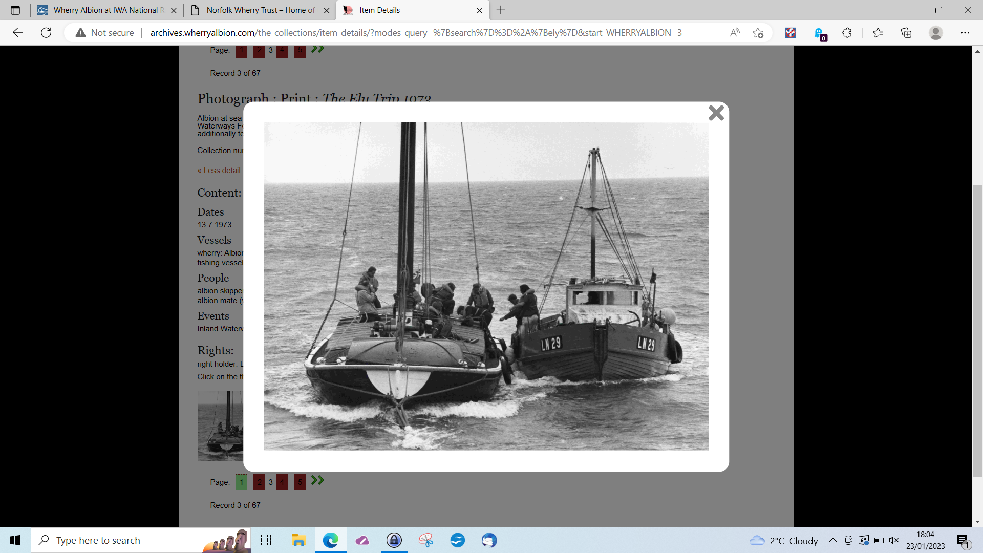 Wherry Albion at IWA National Rally 1973 Ely - History & Heritage ...