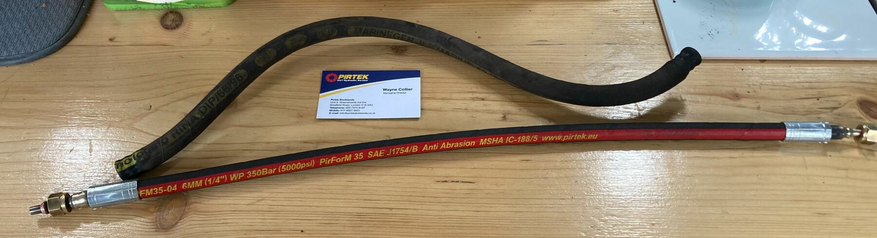 BMC 1500 on engine fuel return hose - BMC - Canal World