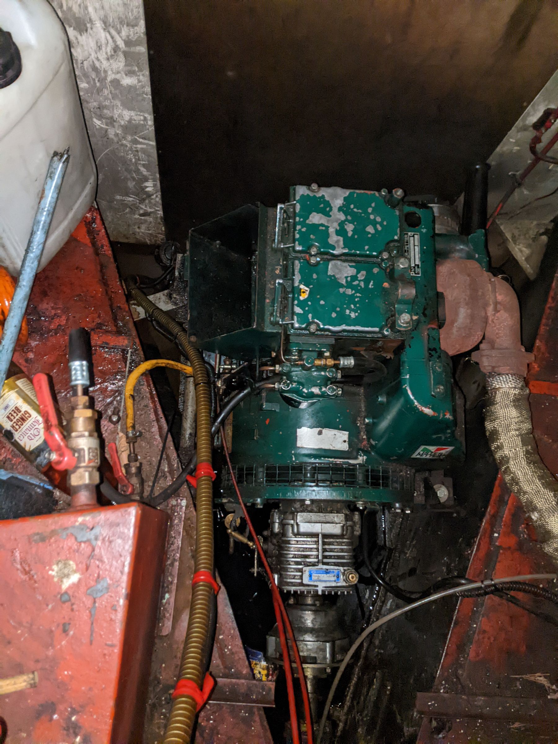 Just removed 10 litres of diesel in my oil tank - Boat Building ...