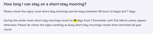 Getting a 14 day overstay notice when staying more than 2 days (but ...