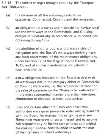 CRT Maximum Craft Dimensions - General Boating - Canal World