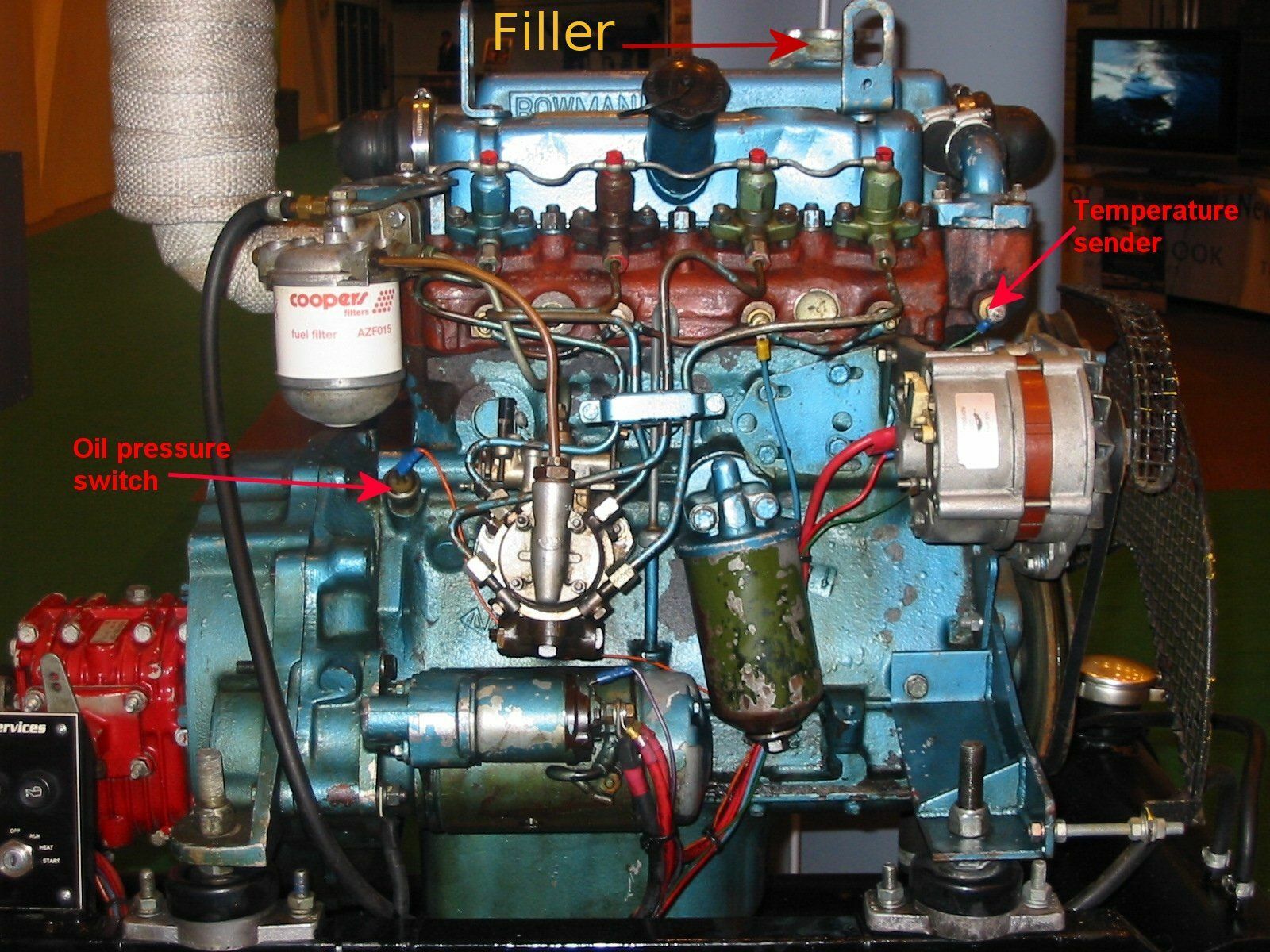 Smoke/steam BMC 1.5 engine - Boat Building & Maintenance - Canal World