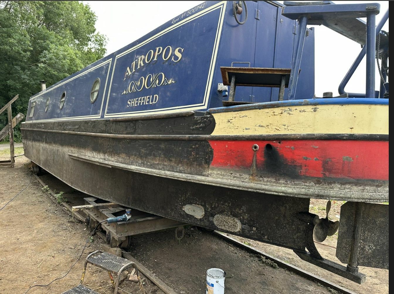 DIY epoxy blacking. - Boat Building & Maintenance - Canal World DIY epoxy blacking. - Boat Building & Maintenance - Canal World