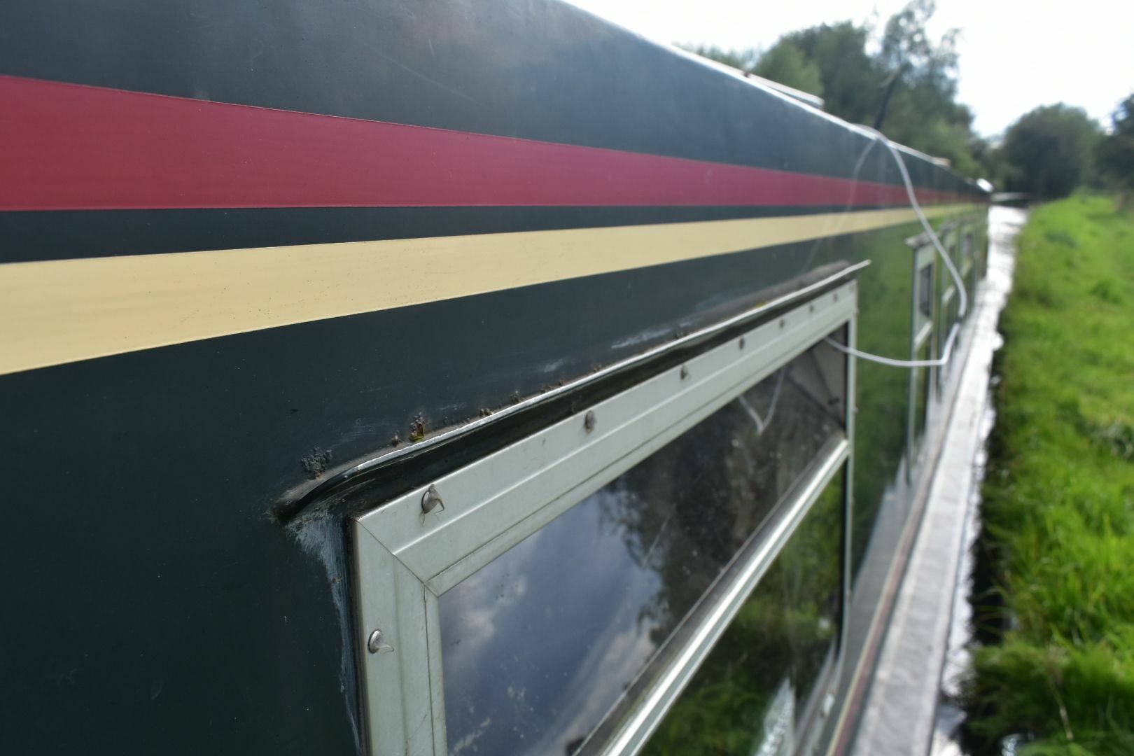 Rain deflectors on narrow boat - Boat Equipment - Canal World