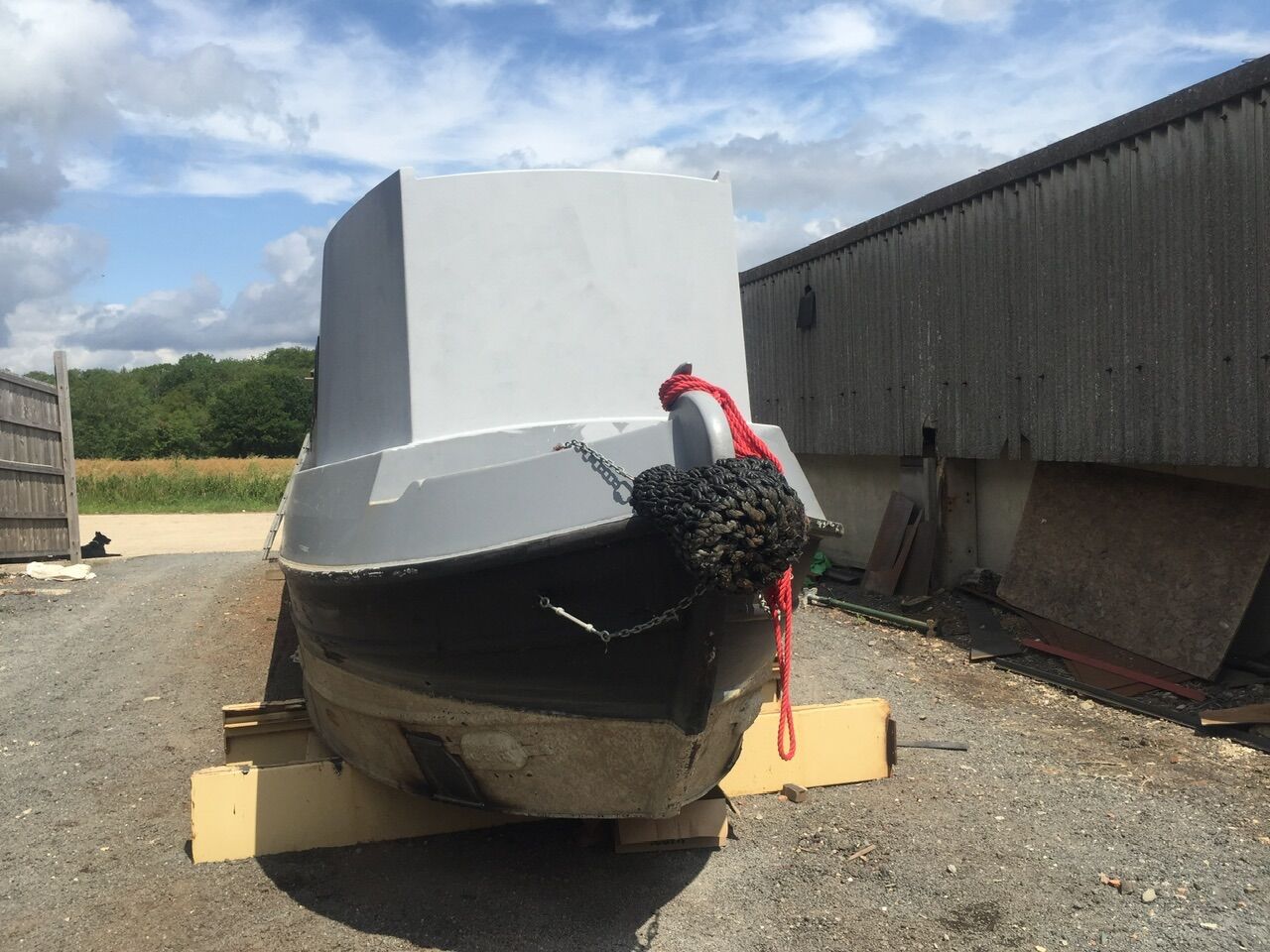 Bow cabin extension - Boat Building & Maintenance - Canal World