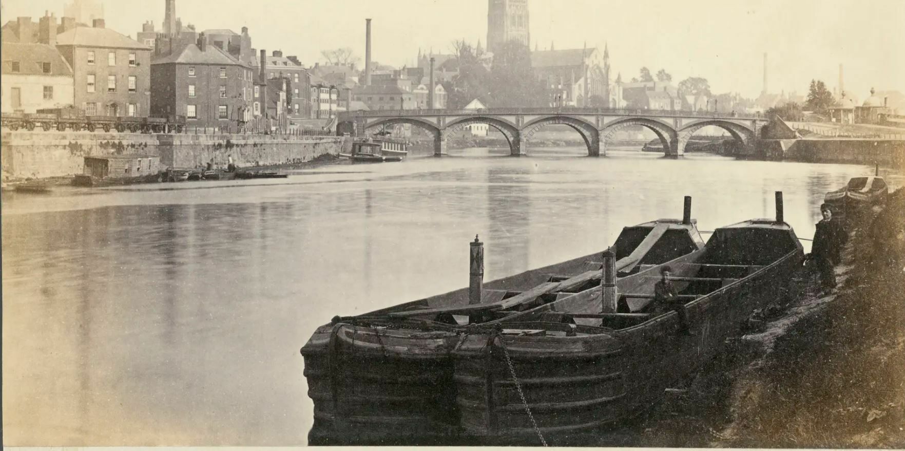 c 1860-70; Worcester Bridge - History & Heritage - Canal World