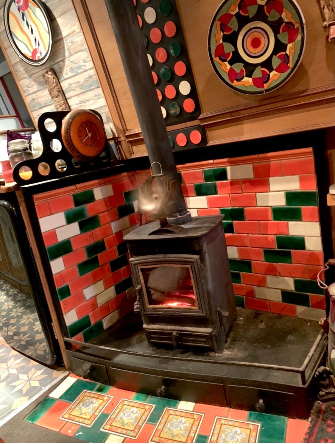 Fire surround - Boat Building & Maintenance - Canal World