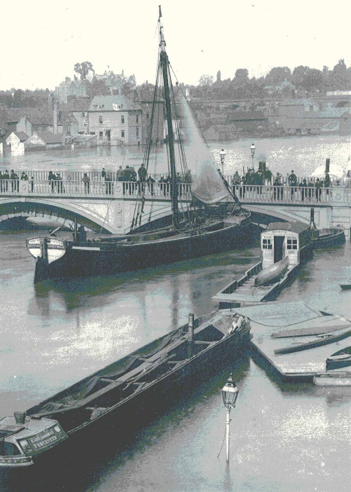 c 1860-70; Worcester Bridge - History & Heritage - Canal World