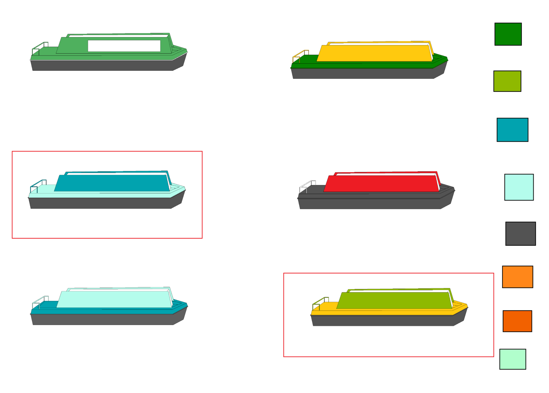 External paint colour schemes - General Boating - Canal World