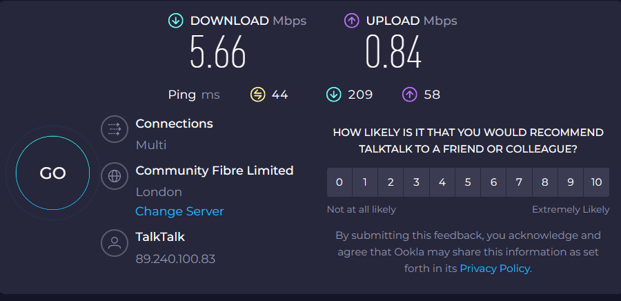 Mobile data speed tests - General Boating - Canal World
