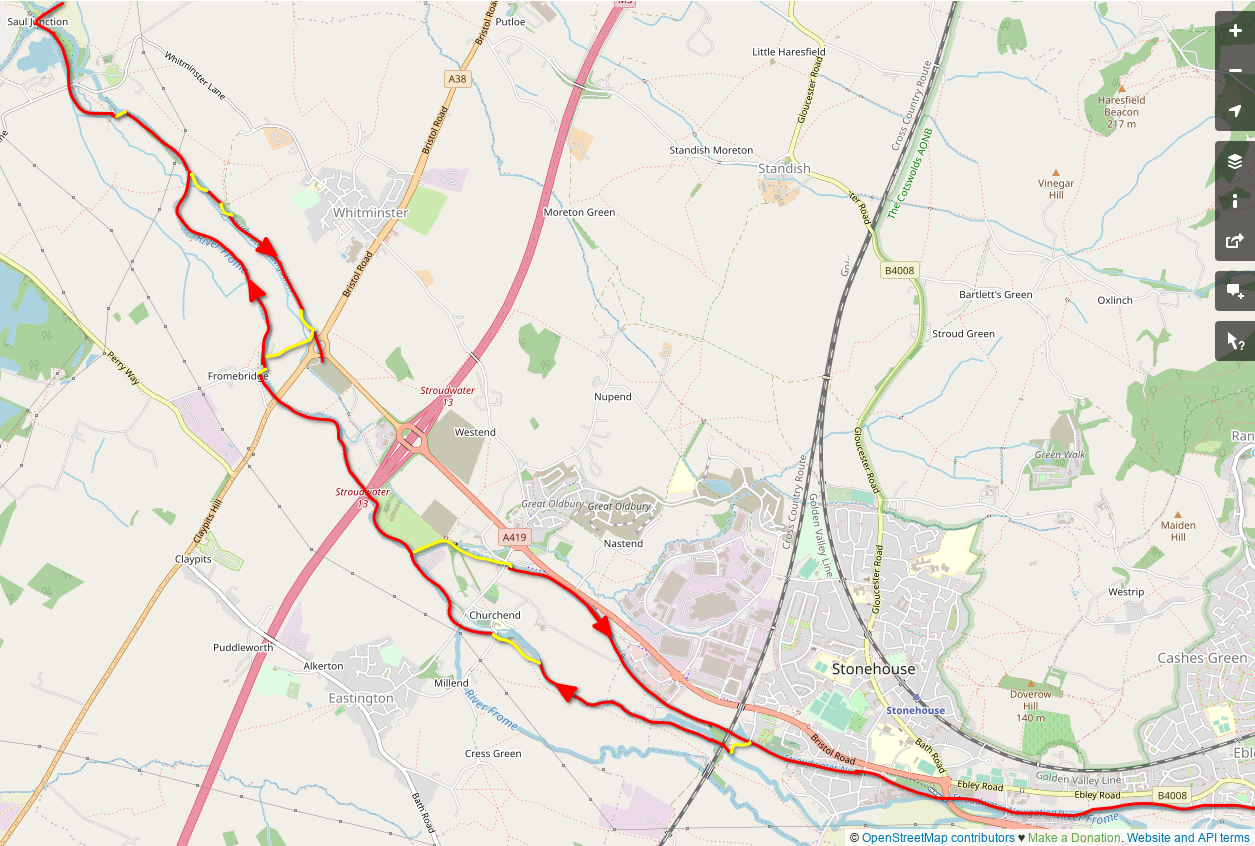 There and back again: Saul Junction to Ebley by canoe - Cruise Diaries ...