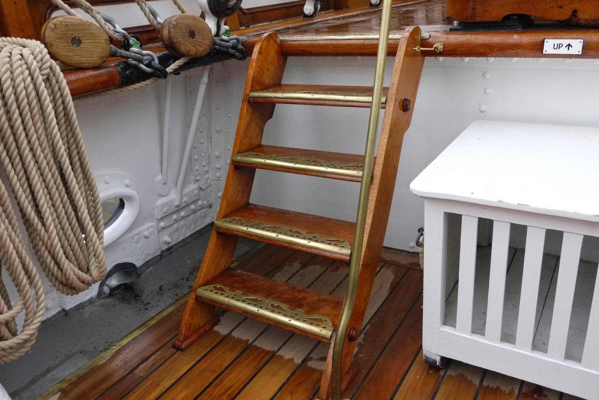 Front cabin steps - ideas invited - Boat Building & Maintenance - Canal ...