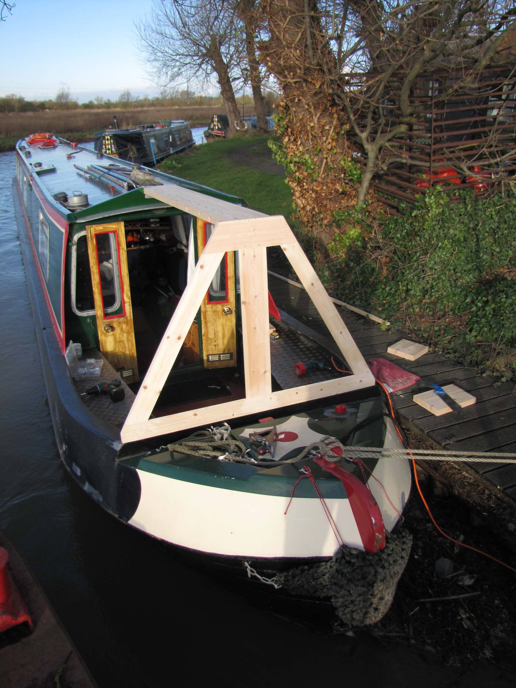 Making your own cratch board. - Boat Building & Maintenance - Canal World