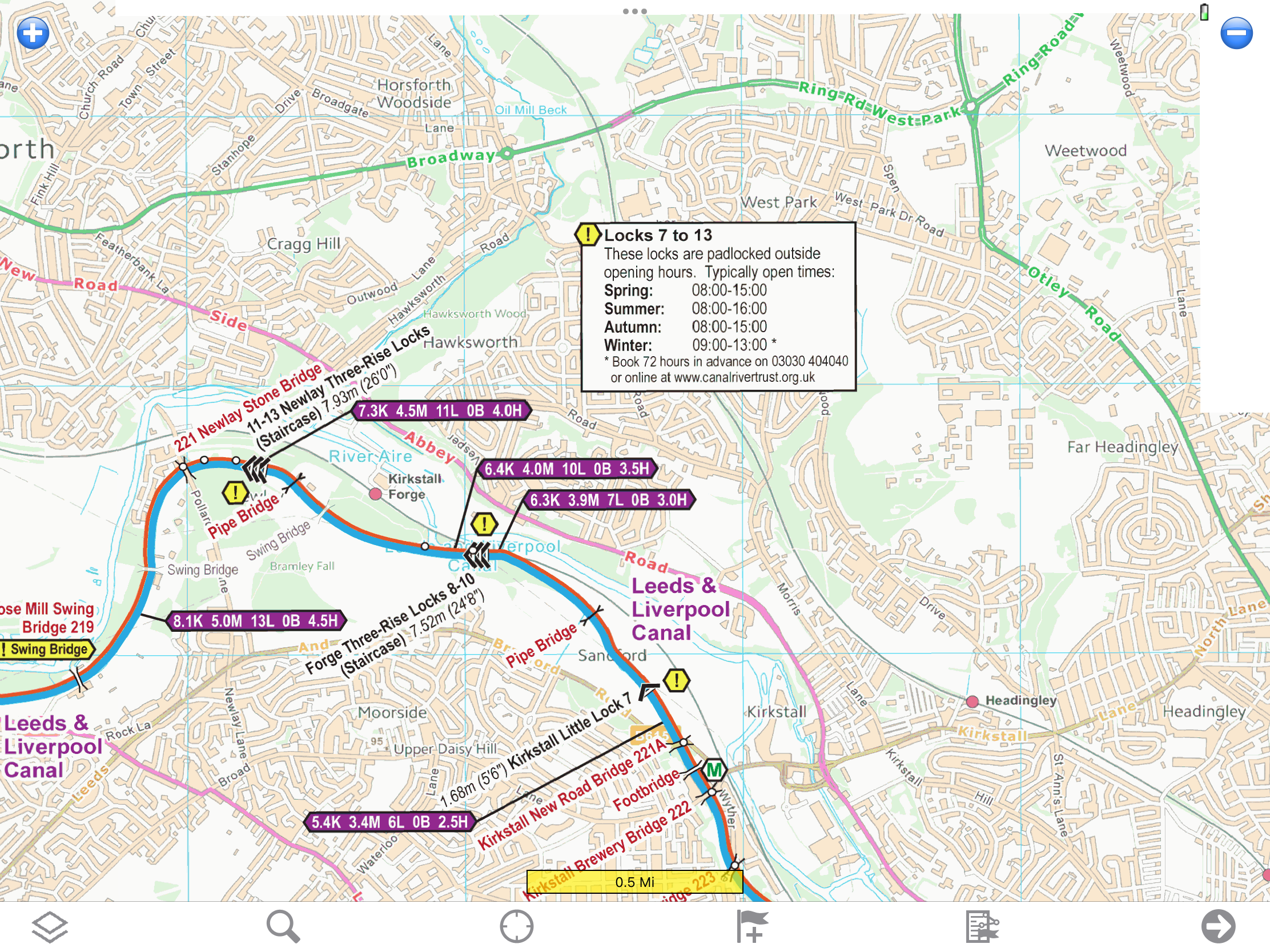 Newlay, Forge & Kirkstall locks & Bingley 3 & 5 Rise - New to Boating ...