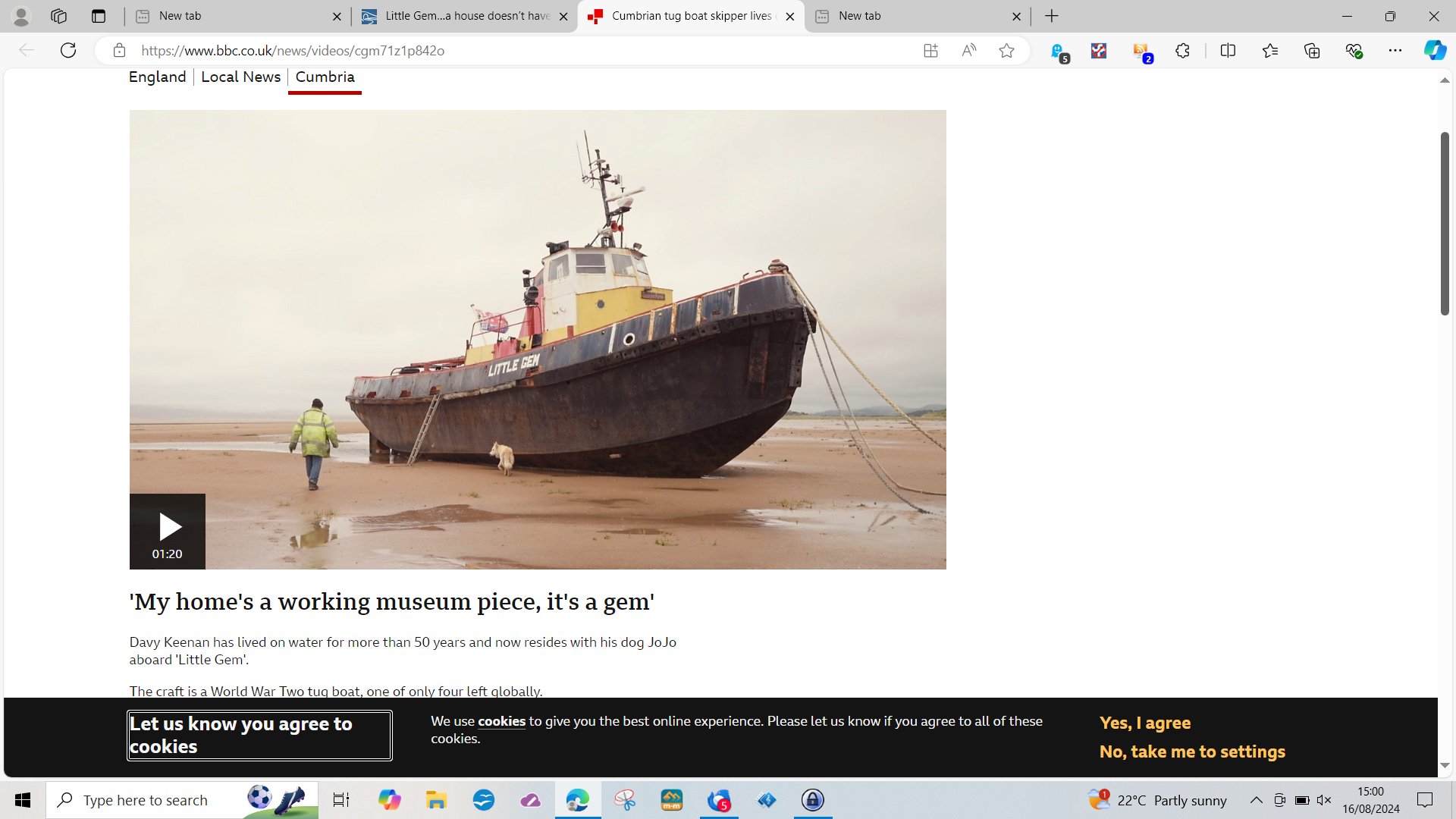 Little Gem…a house doesn’t have an engine - Waterways News & Press ...