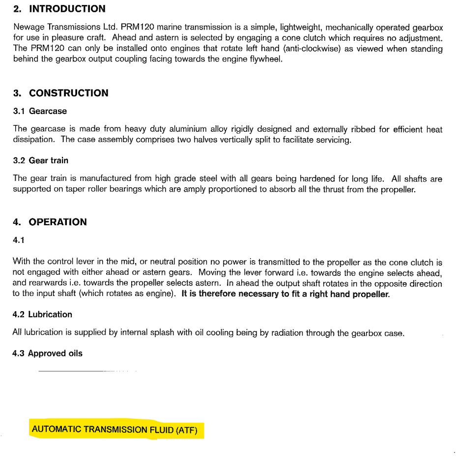 120d2 gearbox - Boat Building & Maintenance - Canal World