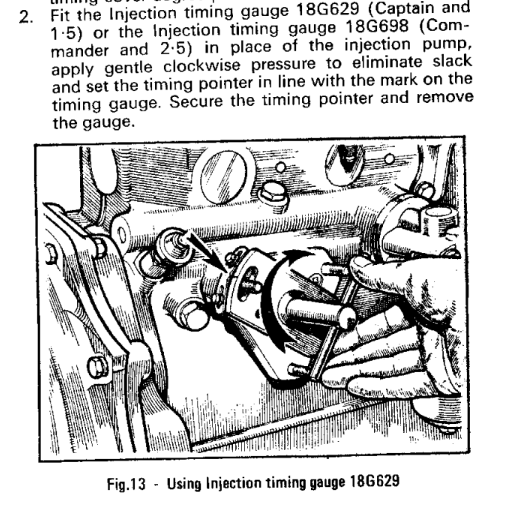 Timing Of Fuel Injection Pump at Jose Takahashi blog