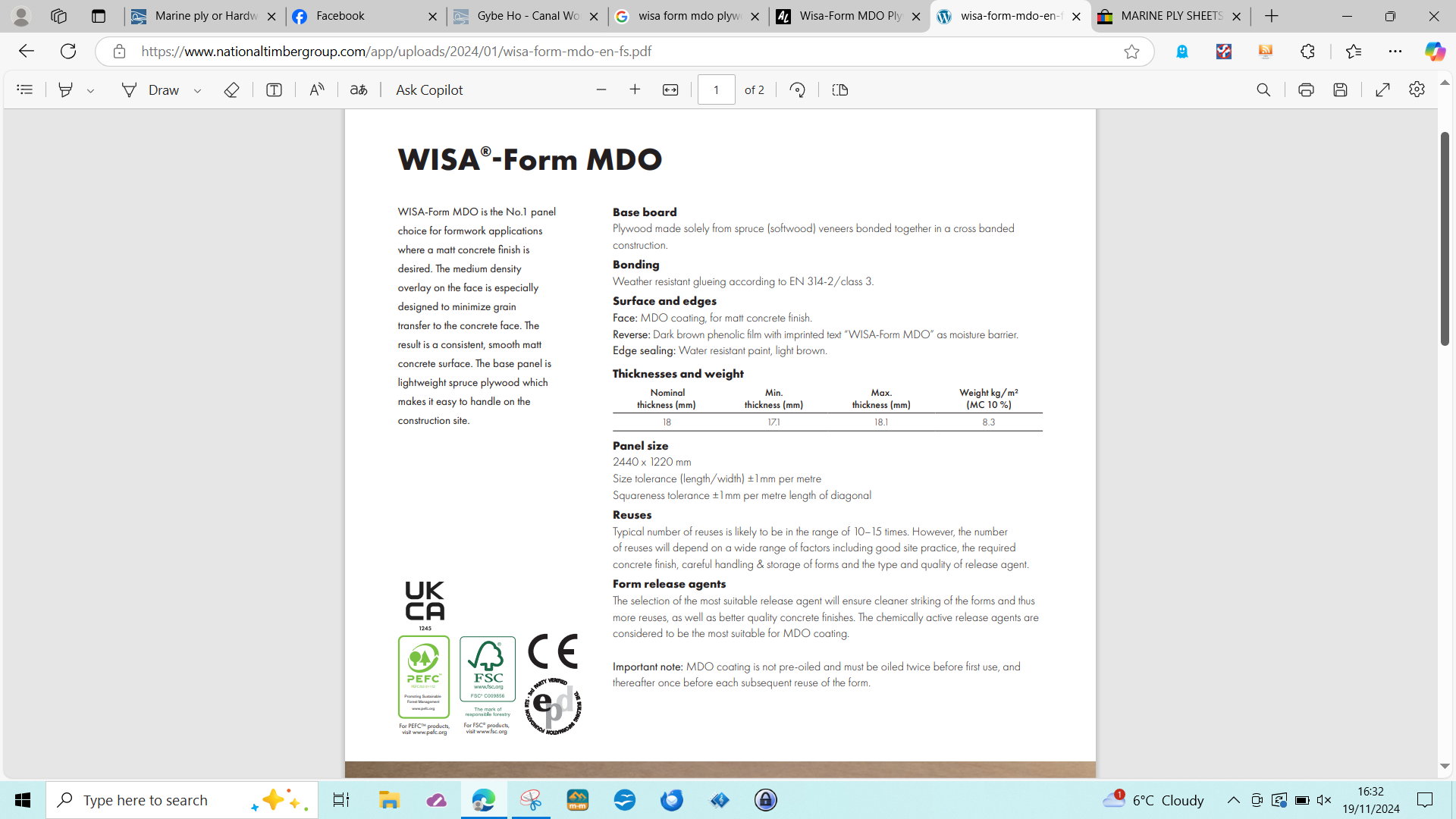 Marine ply or Hardwood ply - Page 2 - Boat Building & Maintenance ...