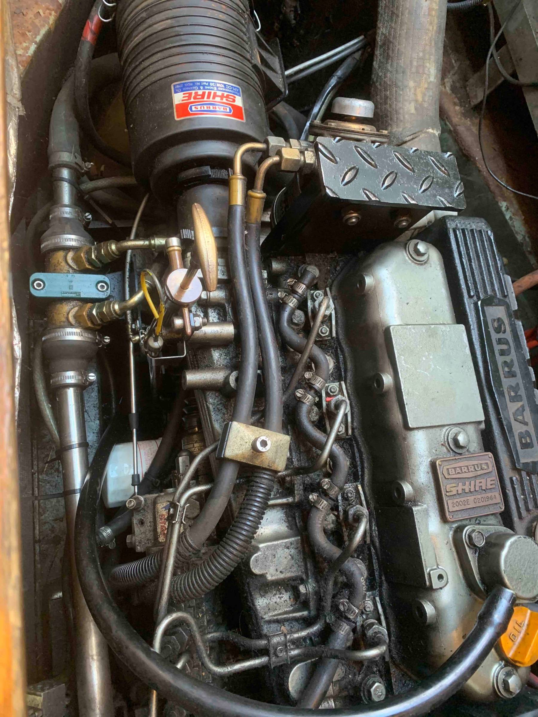 Change of coolant / antifreeze on Barrus Shire engine - Boat Building ...