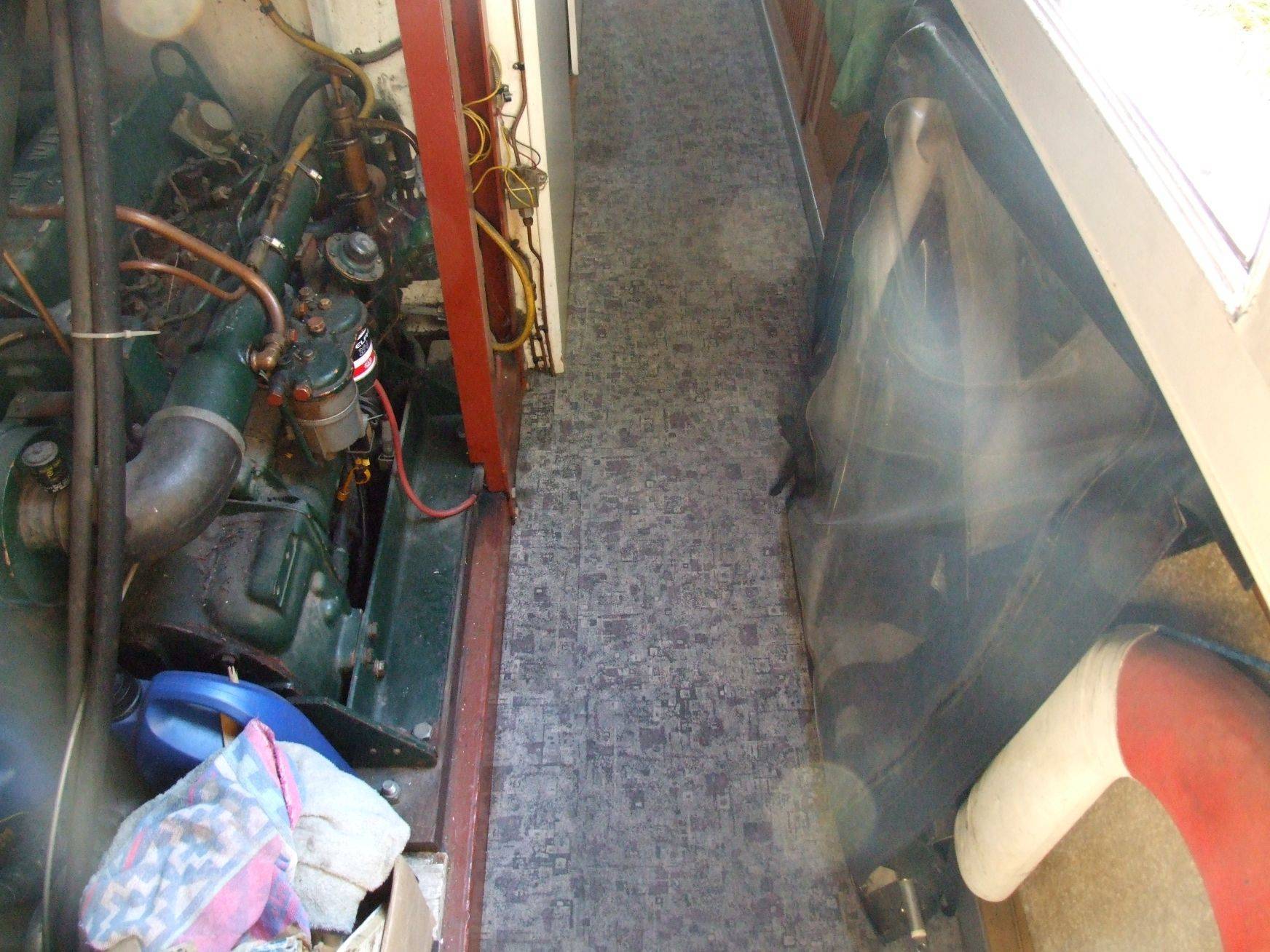 Engine room floor covering - Boat Building & Maintenance - Canal World