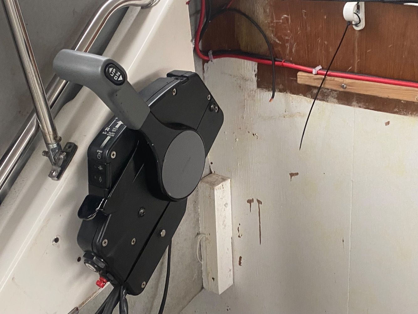 Outboard remote control box. - Boat Building & Maintenance - Canal World