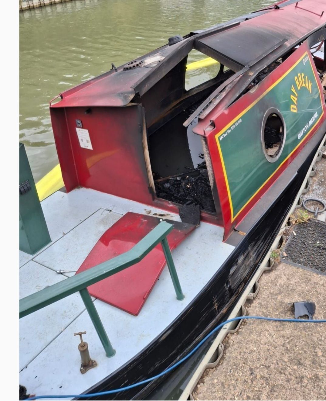 Oh Dear. Electric DayDream over (Gayton Boat Fire) - Page 10 - General ...