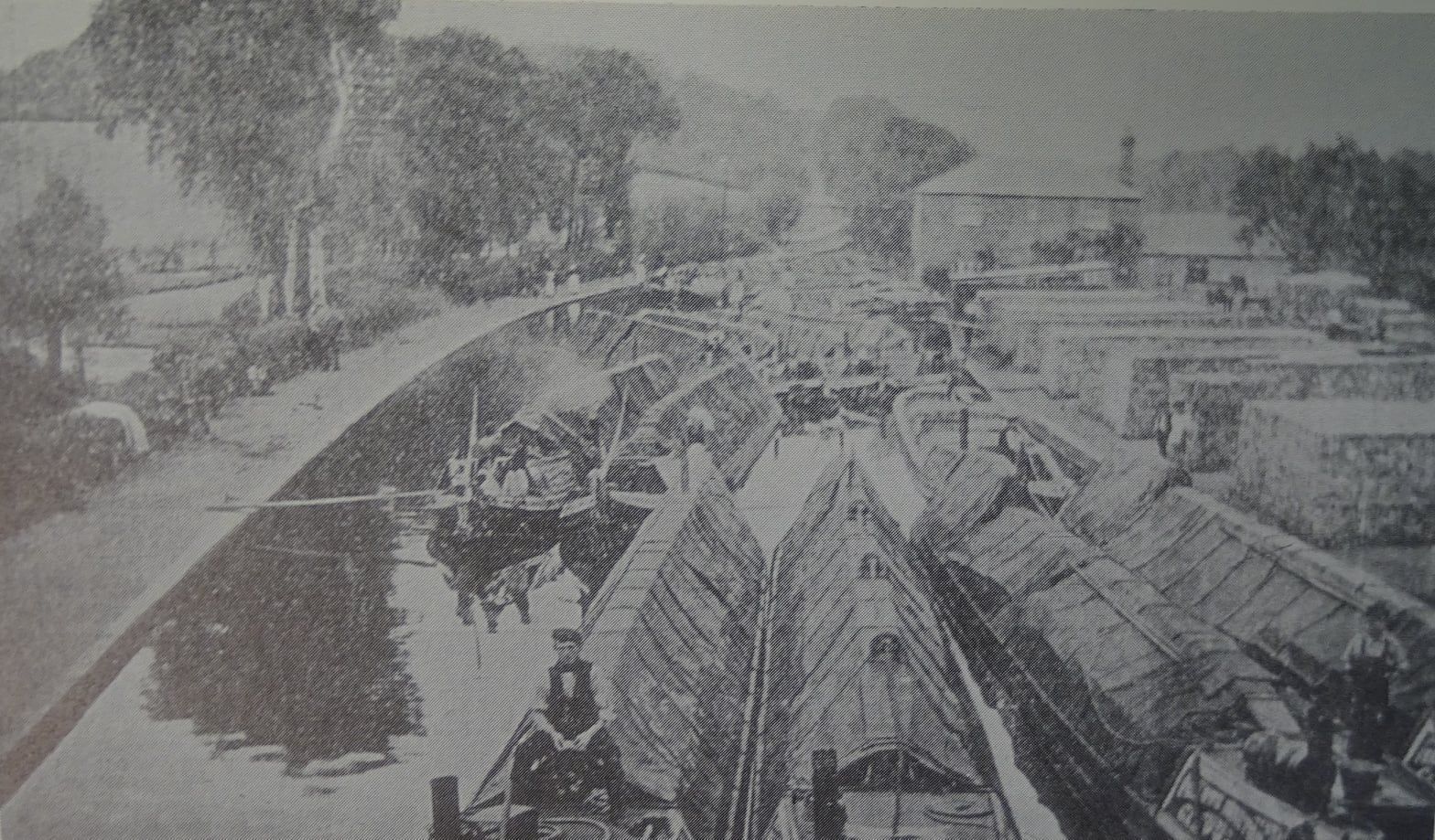 Construction of the Cassio Rail Bridge Over The G.U Canal - History ...