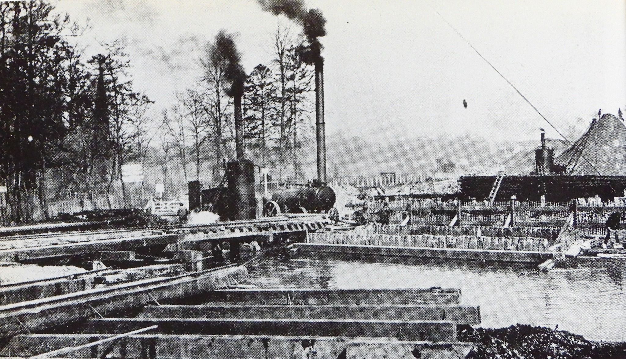 Construction of the Cassio Rail Bridge Over The G.U Canal - History ...