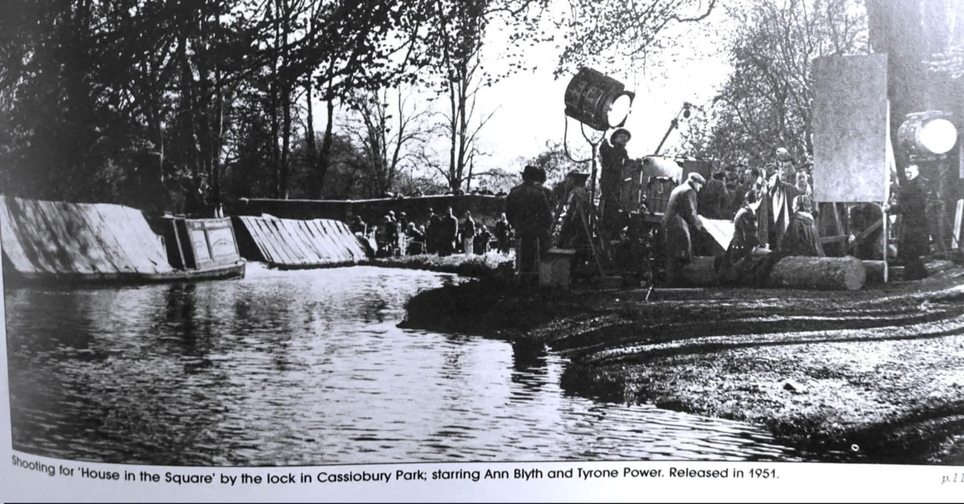 Tyrone Power Film at Cassiobury Park - History & Heritage - Canal World